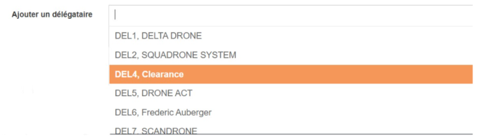 Importer ses drones sur Clearance depuis AlphaTango - Clearance