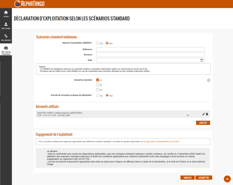 Importer ses drones sur Clearance depuis AlphaTango - Clearance