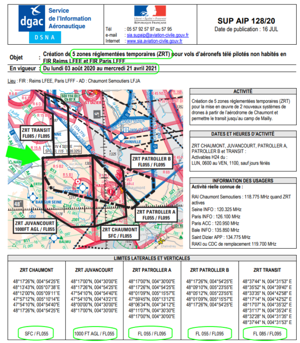 Décryptez les SUP AIP avant vos vols de drone - Clearance